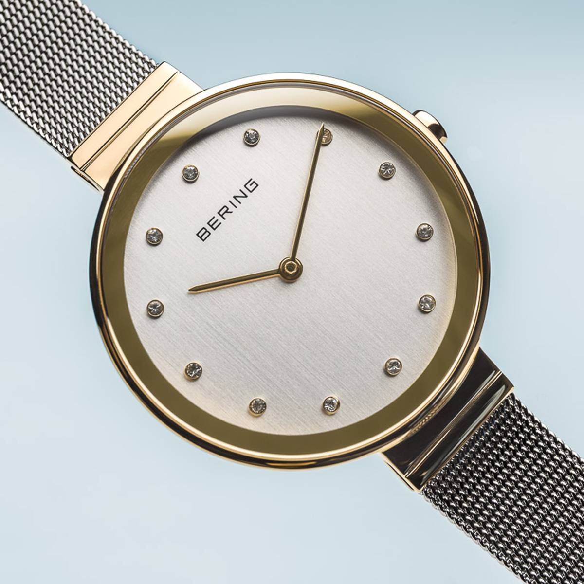 Bering Gold Colour, Polished Finish, Ladies Watch – URBAN ARMOUR Jewellery